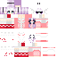 Kanna kamui with sunglasses | Minecraft Skin