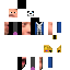 pogchamp sans thanos | Minecraft Skin