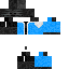 Wither Skeleton Sans Undertale | Minecraft Skin