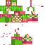 pink and green anasui | Minecraft Skin