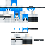 General Esdeath's Skin - Baby Blue | Minecraft Skin