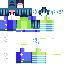 Normal version of 'Inverted' skin | Minecraft Skin