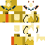 Pokemon - Shiny Flareon | Minecraft Skin