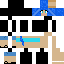 Walk along the beach skin | Minecraft Skin