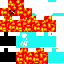 Ice Cream Fire Merch Preston | Minecraft Skin