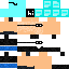 minecraft skin holding a block | Minecraft Skin