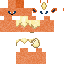 Updated Flareon! (Read Description) | Minecraft Skin