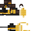 Girl with Yellow Overalls (Recolor) | Minecraft Skin