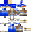Tracer (Full Blue Version) | Minecraft Skin