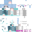 Primarina - ce | Minecraft Skin