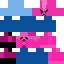 Cubic from the pink corruption (updated) | Minecraft Skin