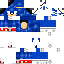 Sonic (Fnas Maniac mania) | Minecraft Skin