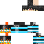 Fire Force Shinra Kusakabe (w flames) | Minecraft Skin