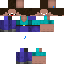 Derp Steve (Fixed Drool and made 3px) | Minecraft Skin