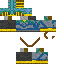 Bee Knight (Water) | Minecraft Skin