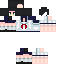 Mikoto Urabe (Nazo No Kanojo / Mysterious Girlfriend X) | Minecraft Skin