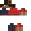 Bitzel Steve (Red+Gray) | Minecraft Skin