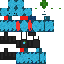 Blue Raspberry Man | Minecraft Skin