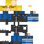 Blue Tango Tek | Minecraft Skin
