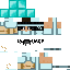 Uranus Boy carrying a Diamond Block | Minecraft Skin