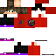 full red swither | Minecraft Skin