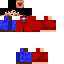 smallville the red and blue blur | Minecraft Skin