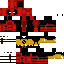 Deadpool (X-Men Trainee shirt) | Minecraft Skin