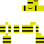 bee geometry dash (fixed) | Minecraft Skin