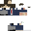 Shinichi Izumi-Kun With Migi Parasyte | Minecraft Skin
