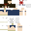 San from Princess Mononoke | Minecraft Skin