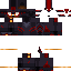 Shadow the hedgehog redesign | Minecraft Skin