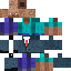 Bald Steve with a tuxedo | Minecraft Skin
