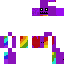 Rainbow Loverfella Masterpiece | Minecraft Skin