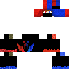 red and blue nova skin | Minecraft Skin