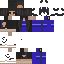 glimpse is blue if she was green she would die | Minecraft Skin