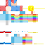 kidcore smiley mask | Minecraft Skin