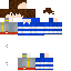 Kudo Shinichi With Stripes | Minecraft Skin