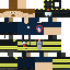 FDNY firefighter with gas mask | Minecraft Skin