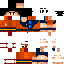 Base Goku ripped Gi | Minecraft Skin