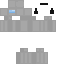 gray crewmate | Minecraft Skin