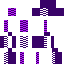 Purple glow | Minecraft Skin