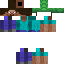 Steve Wearing a Turtle Helmet | Minecraft Skin