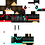 Blue and Red Gamer | Minecraft Skin