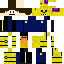 Fredbear springlock suit with night gaurd inside | Minecraft Skin