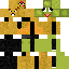 kermit about to go boom boom with a girl | Minecraft Skin