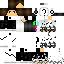 Black and White Question Mark Mask (Detailed) | Minecraft Skin