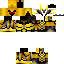 Golden Daedric Armor | Minecraft Skin