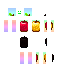 netherite apple / golden apple | Minecraft Skin