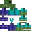 Buff Zombie | Minecraft Skin