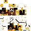 nether golden mushroom outfit. nether explorer skin | Minecraft Skin